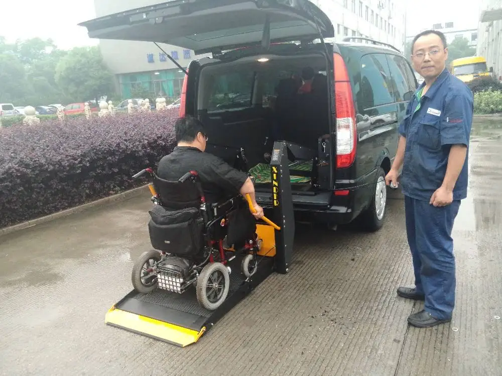 Hydraulic Wheelchair Lift for Van - Stable & Compact Ramp