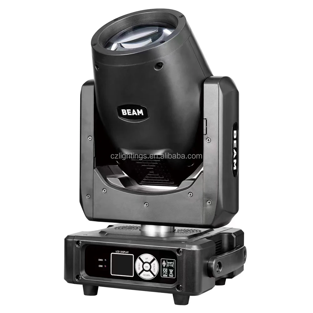 2023 New 230W Mini 7R Beam Moving Head Light - 10000hrs Lifespan