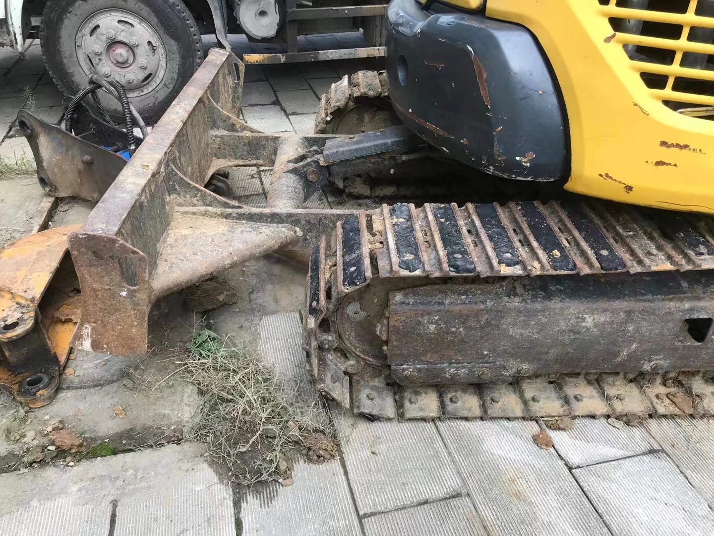 Used Komatsu Pc30mr Small Crawler Excavators Mini Excavator 2ton4ton ...