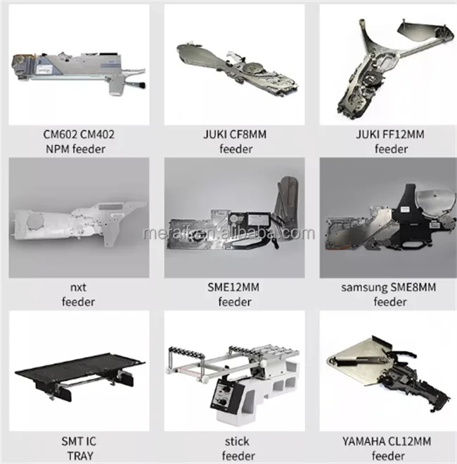 SMT Spare Parts MIRAE EX Feeder 8mm SMT Feeder Mirae Feeder for Pick ...