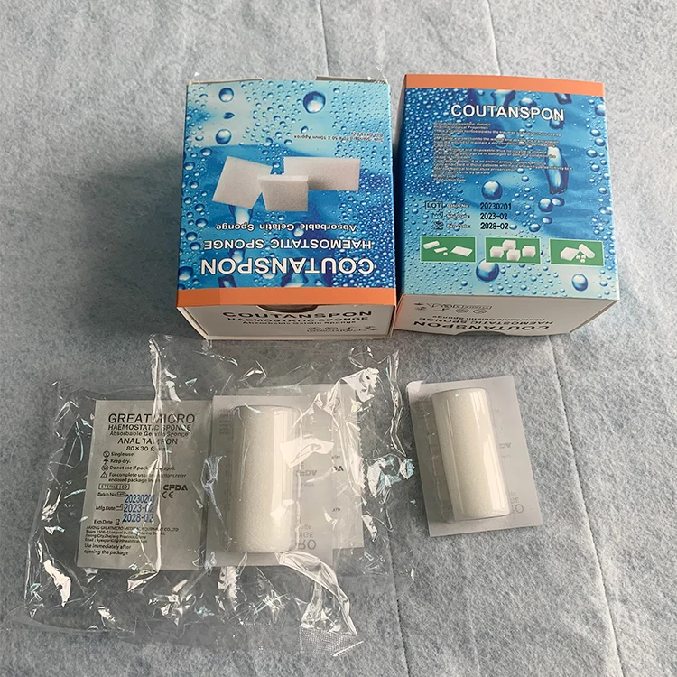 Greatmicrocare Hemostatic Sponges - Reliable Surgical Aid