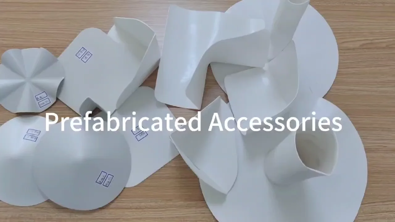 Factory Customization Different Shape Tpo Pvc Epdm Prefabricated ...