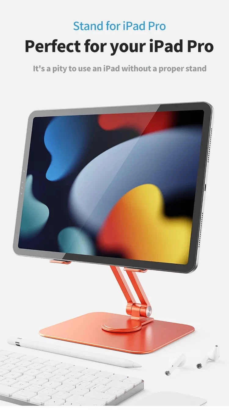 Tablet Pc Stand Adjustable Desktop Stand Holder Dock Compatible With ...