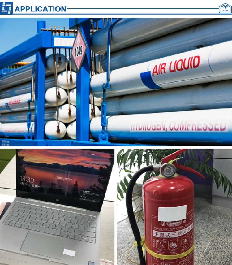 Passive Uhf Rfid Label Sticker Long Reading Distance Anti-metal Sticker ...