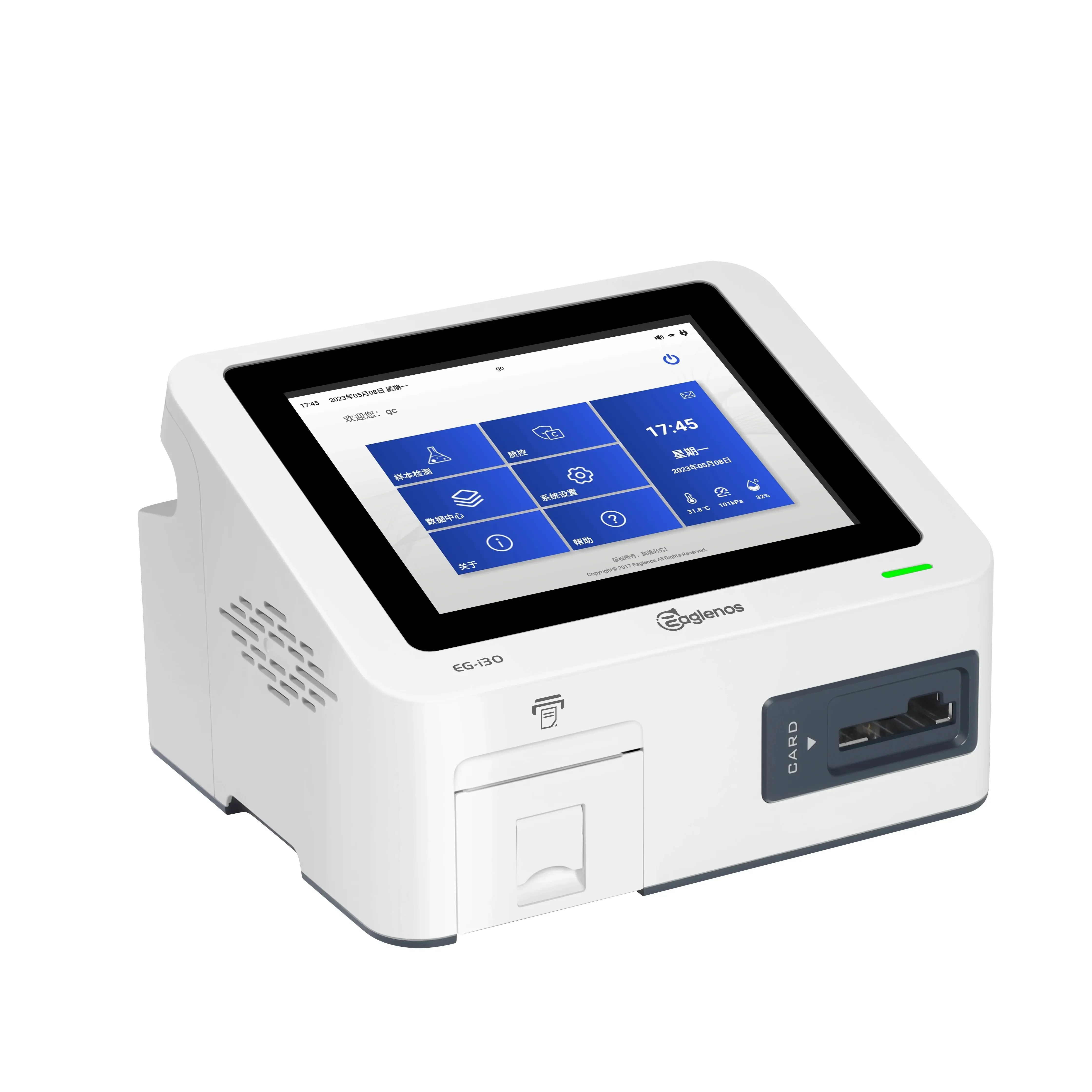 Dry Type Blood Gas Analyzer Automated Blood Gas Dry Chemistry Analyzer ...