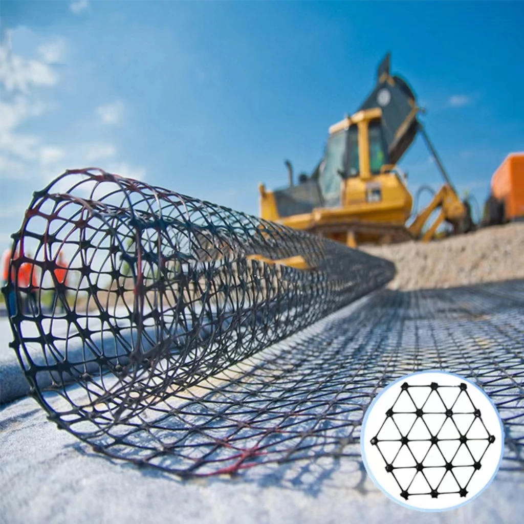 Polypropylene Triaxial Geogrid - Durable Road Stabilizer