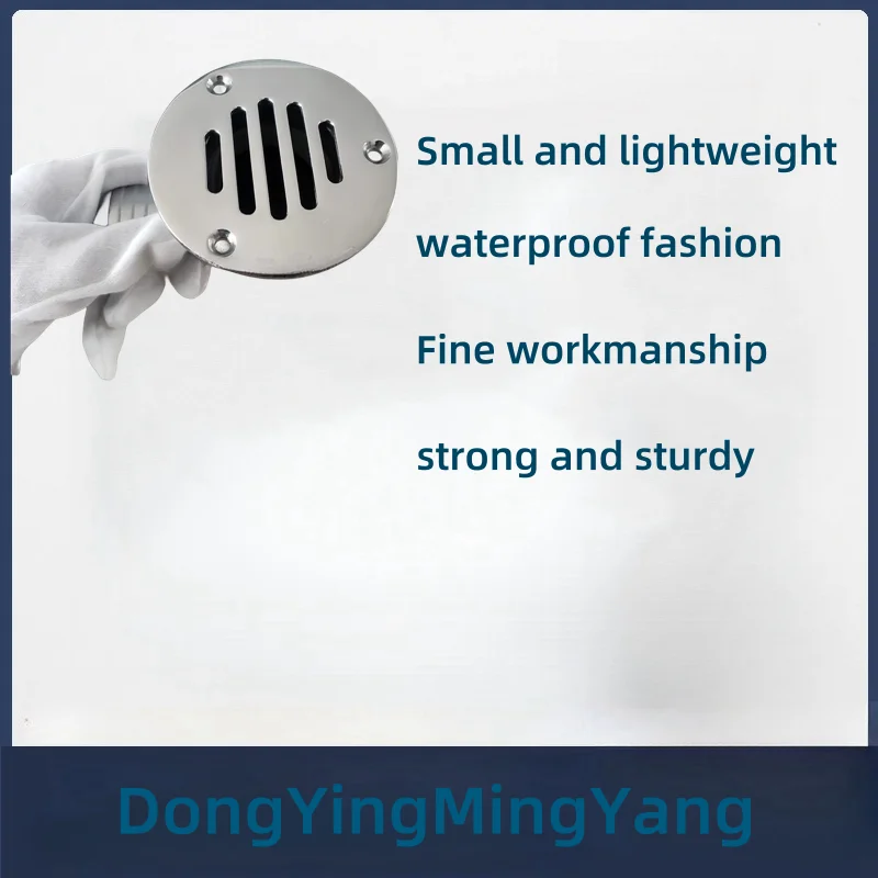 90 Degree Stainless Steel Marine Hardware Floor Deck Cockpit Drain ...