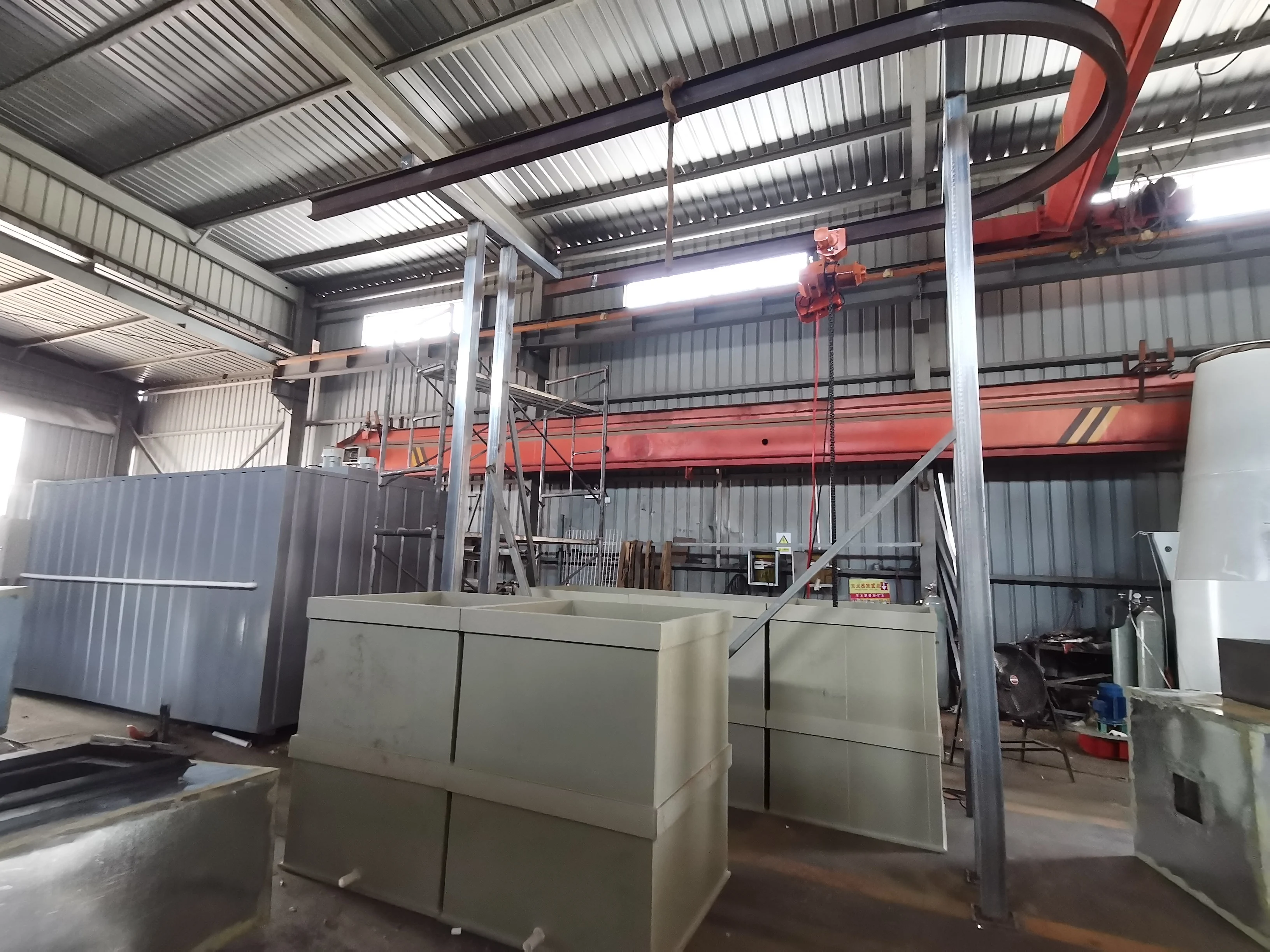 Chemical Dipping Tank System for Metal Surface Treatment