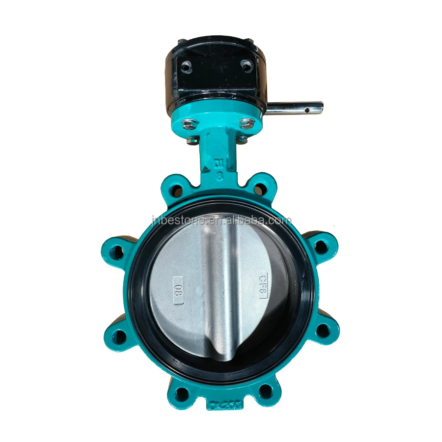 Ansi Jis 5k 10k Pn10 150lb Pn6 Marine Use Semi-lug Dn200 Butterfly ...