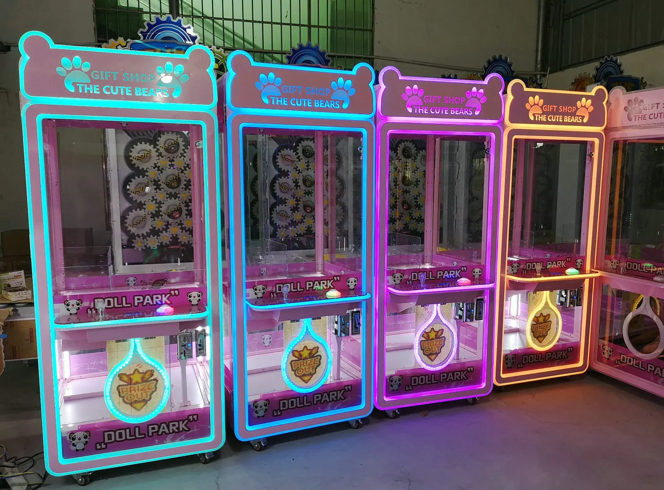 Toy Grabbing Machine Coin Operated Kids Mini Toy Crane Claw Machine For ...