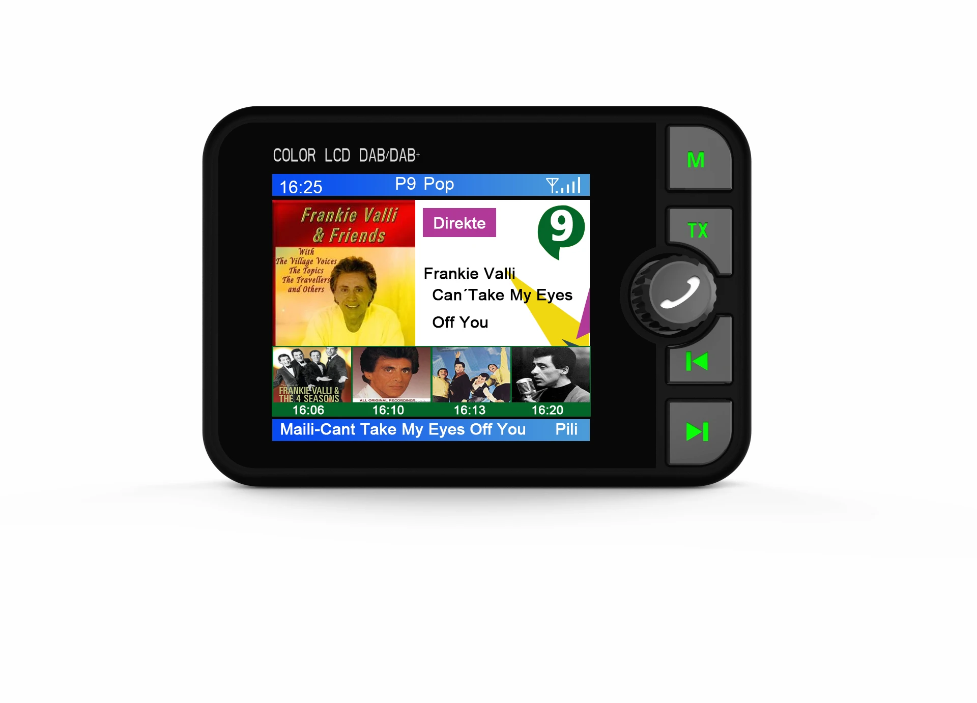 Vofull Portable Dab Digital Radio Fm/am Receiver Touch Screen Car Radio ...