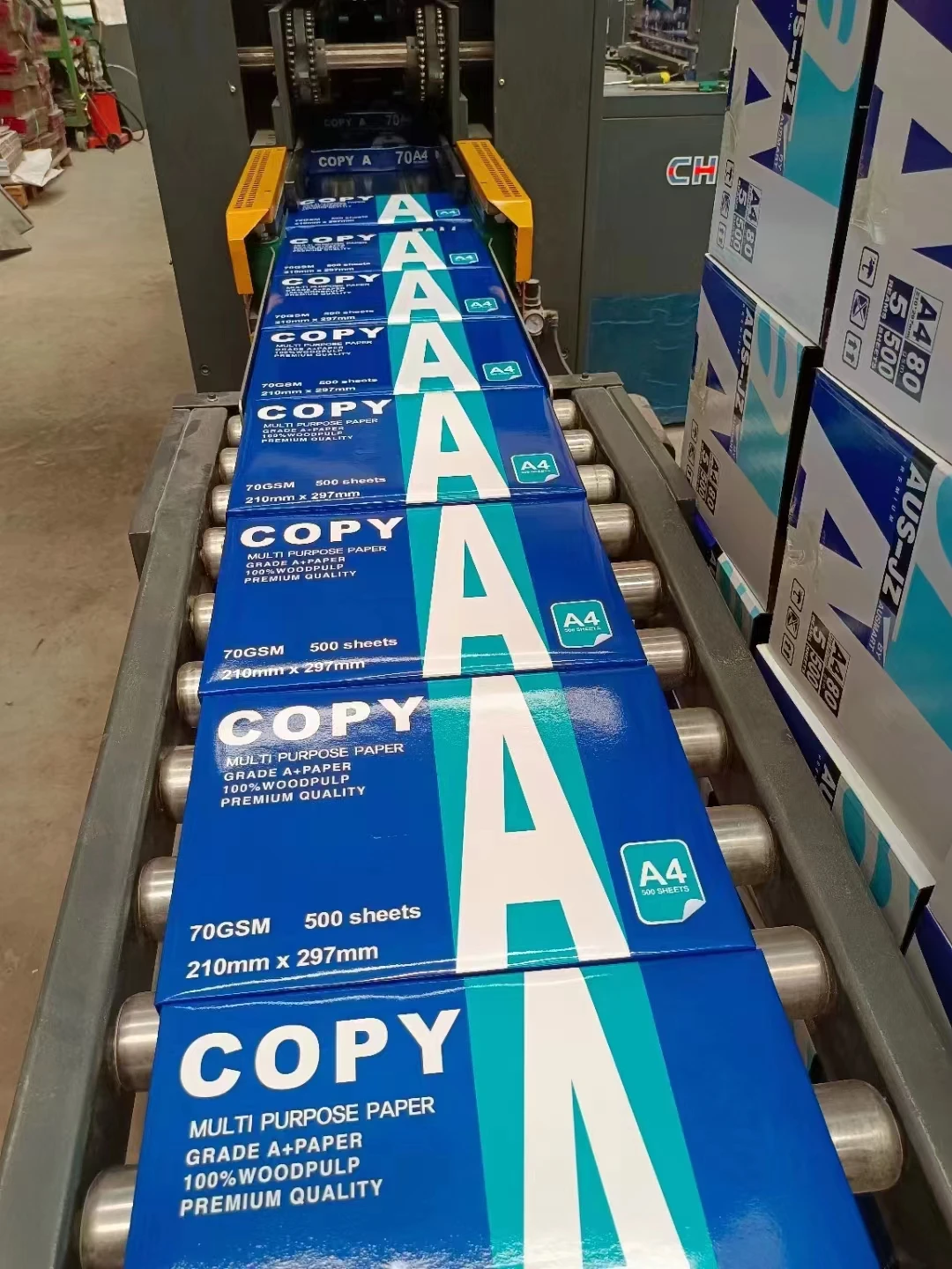 Double A A4 Copy Paper A4 70/75/80 Gsm Ready To Ship 100% Woold Pulp ...