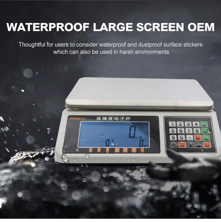 30kg High Precision Digital Weighing Scale Supermarket Computing ...