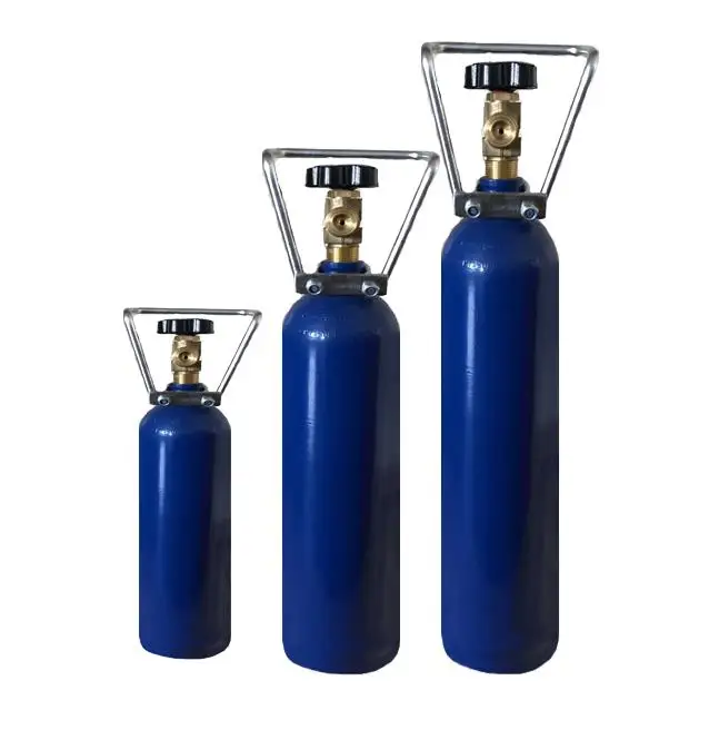 ISO 9809 2.7L Small Size Industrial Gas Cylinder Argon/Hydrogen ...