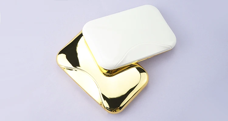 Empty Blush Compact Rose Gold Face Contour Palette Magnetic Closure ...