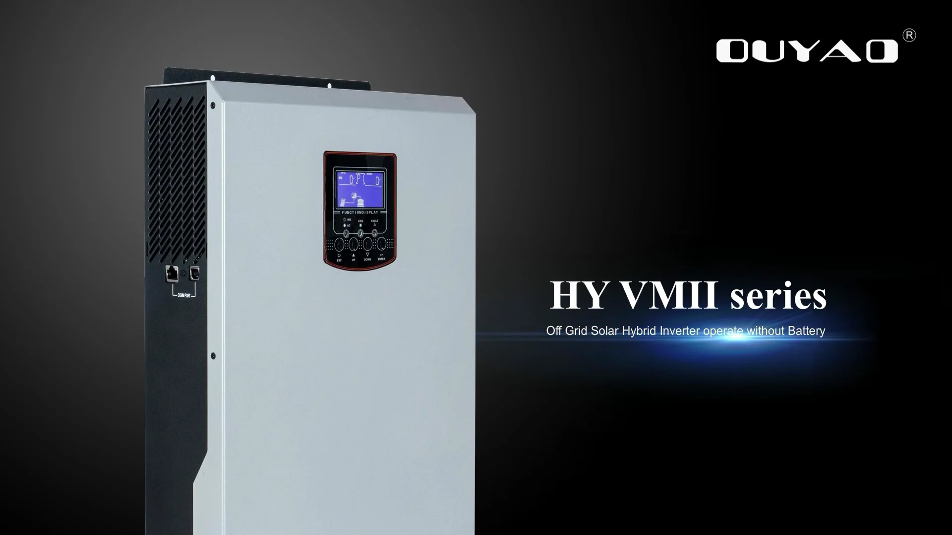 Mppt Hybrid Inverter 5kw 48v 80a Can Work Without Battery - Buy Mppt ...