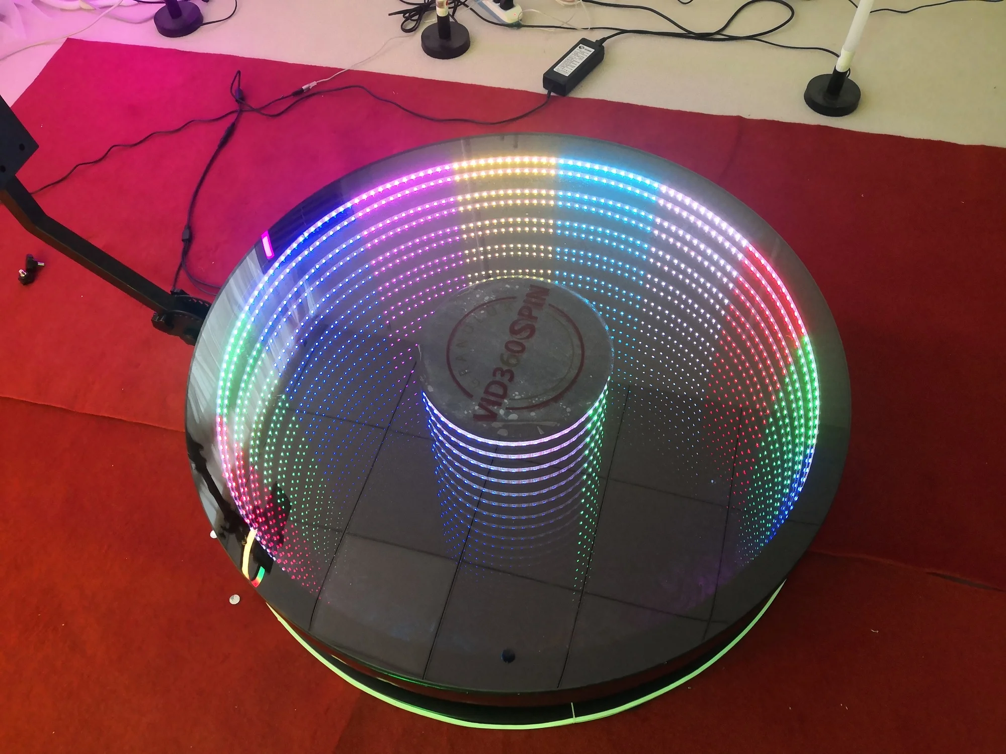 360 Photob Booth 360 Foto Booth 80 Cabin 360 Photo Booth Machine 80cm ...