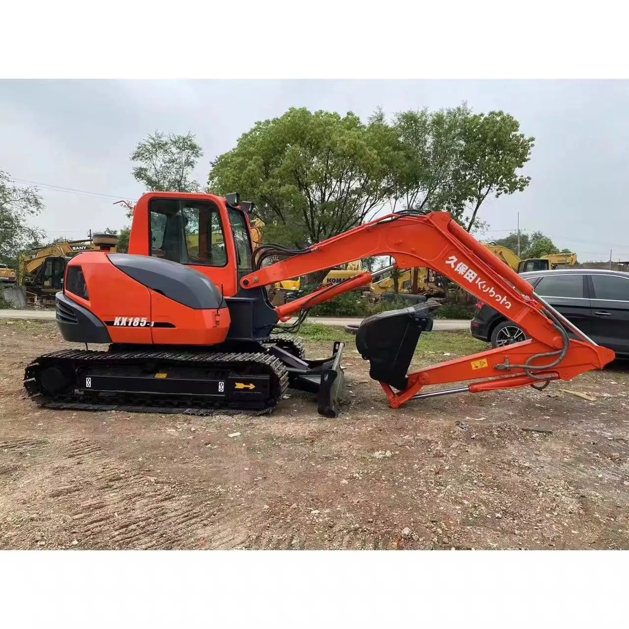 Japan Original Kubota Used Small 8 Ton Excavator Kx185-3 Secondhand ...