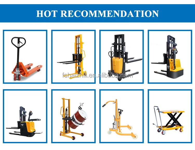 2024 Walkie Stacker Folk Lift - Efficient Electric Pallet Stacker