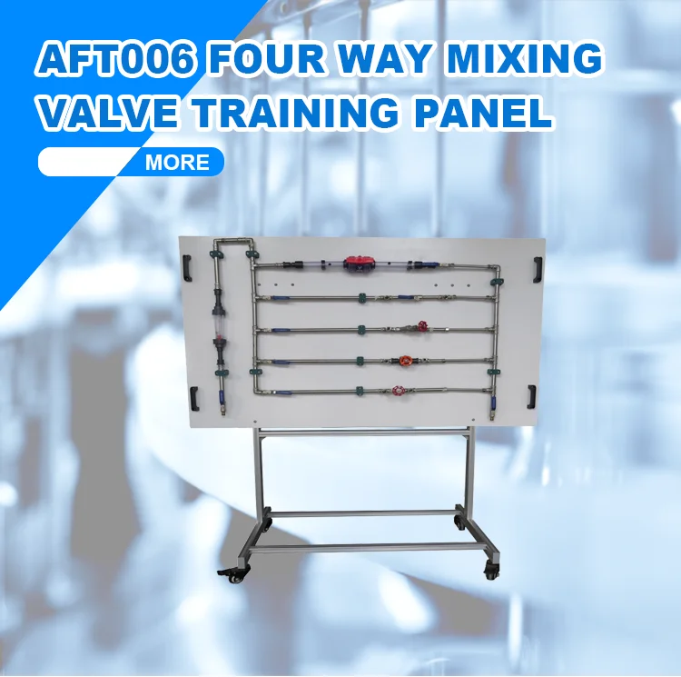 Four Way Mixing Valve Training Panel Thermal Lab Technical Educational ...