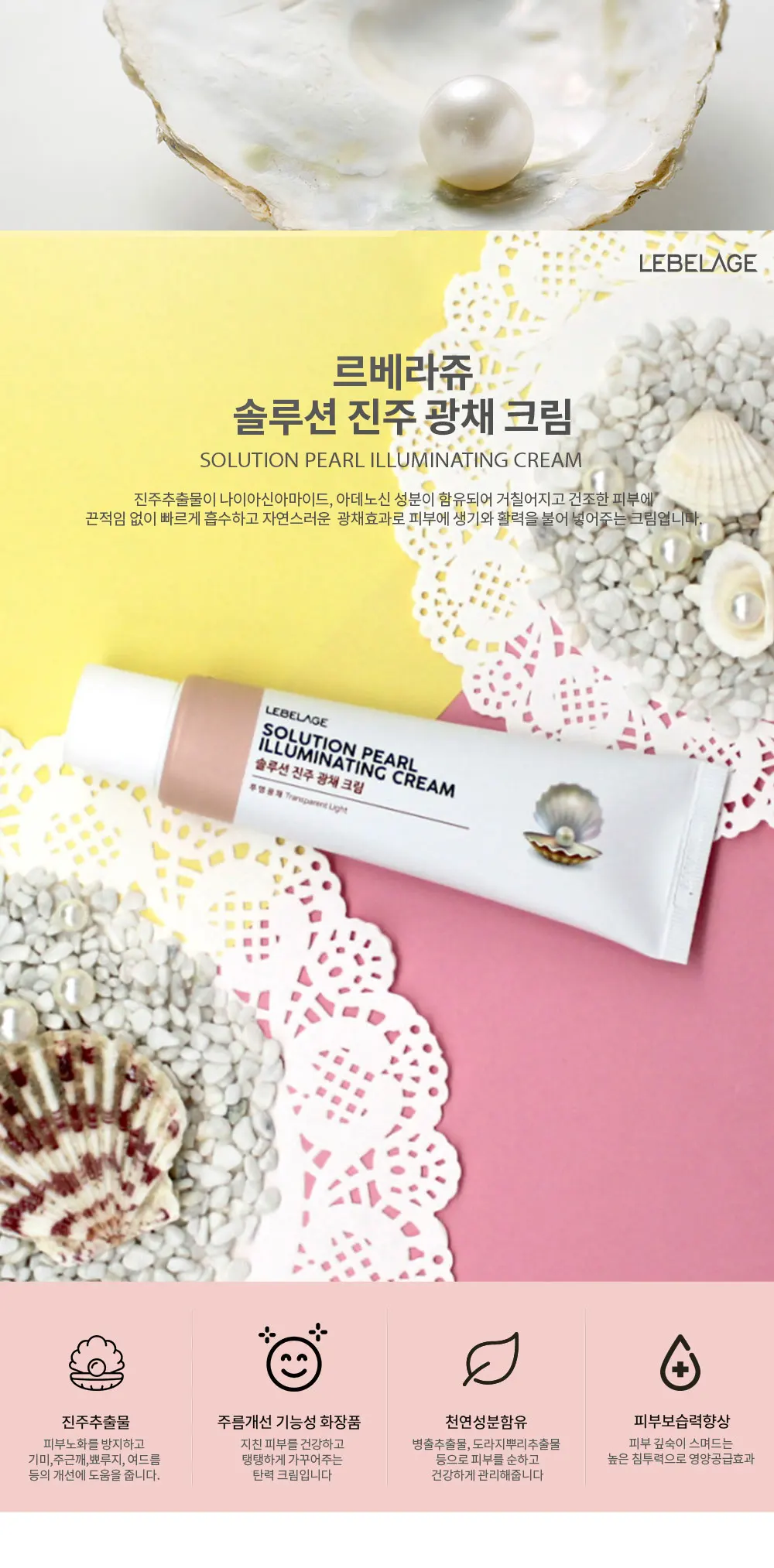 Lebelage Solution Cream Anti-wrinkle Skincare Moisturizing Whitening ...