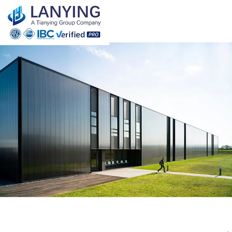 Large Space Prefab Metal Building High Quality Prefabricated Workshop ...