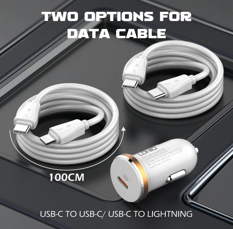 LDNIO C22Q 2024 New Trend Branded Quality Metal Car Charger Dual Usb,pd ...