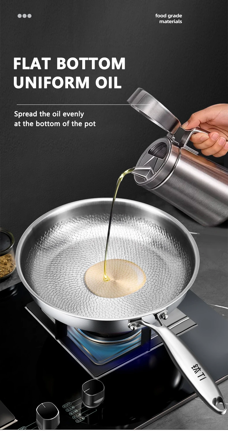 Titanium Frying Pans - Durable, Non-Stick, and Eco-friendly