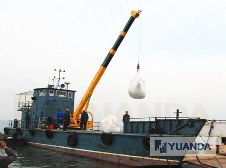 Small Telescopic Davit Crane for Ship Loading - Remote Control, 360 ...