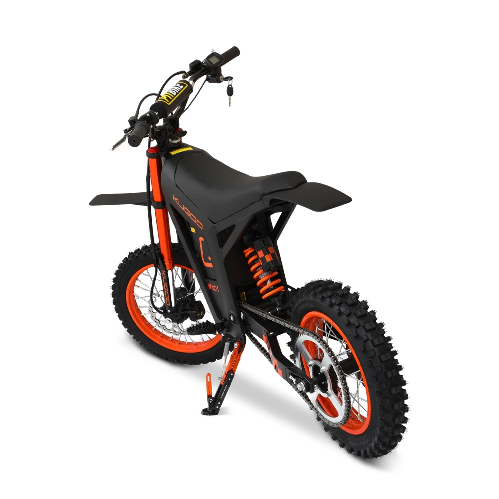 EU UK 3000W Kugo Wish 01 Electric Dirt Bike with 7 Speed Shimano, 63-70 ...