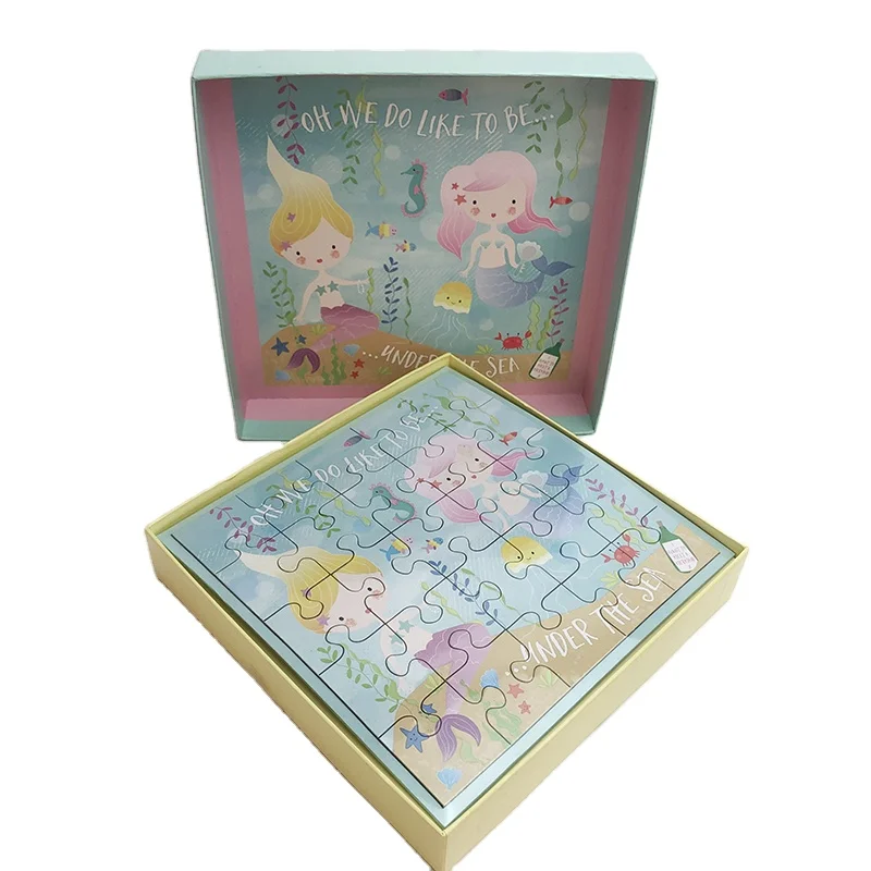 Factory Custom High Quality Kids 25 Magnet Puzzle Jigsaw Toys Magnetic ...