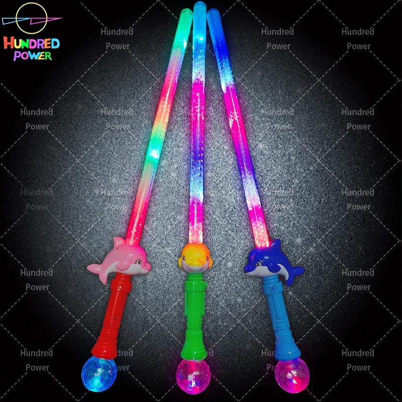 Wholesale Light up Stick - Flashing Dolphin Glow Stick