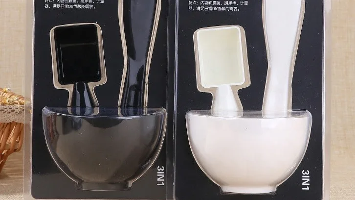 Wholesale Silicon Mask Brush And Applicator Tool Kit Mask Tools 3pc Set ...