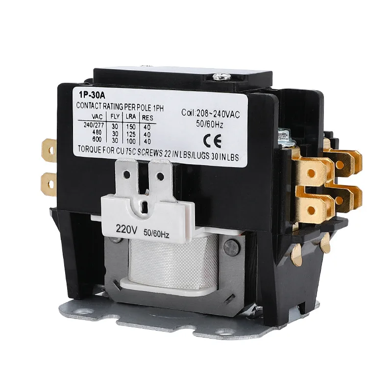 Ac Contactor For Air Conditioning - Buy Ac Contactor Magnetic Contactor ...