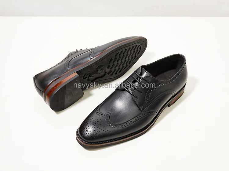 Men's Shoes Genuine Leather Custom Dress Shoe Italian Boys Outdoor ...