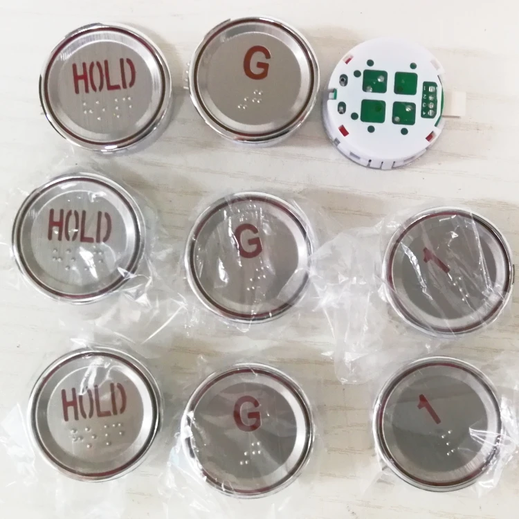 Aen055c162a Elevator Lifts Round Braille Push Button - Buy Ak-29 Ak-29b ...