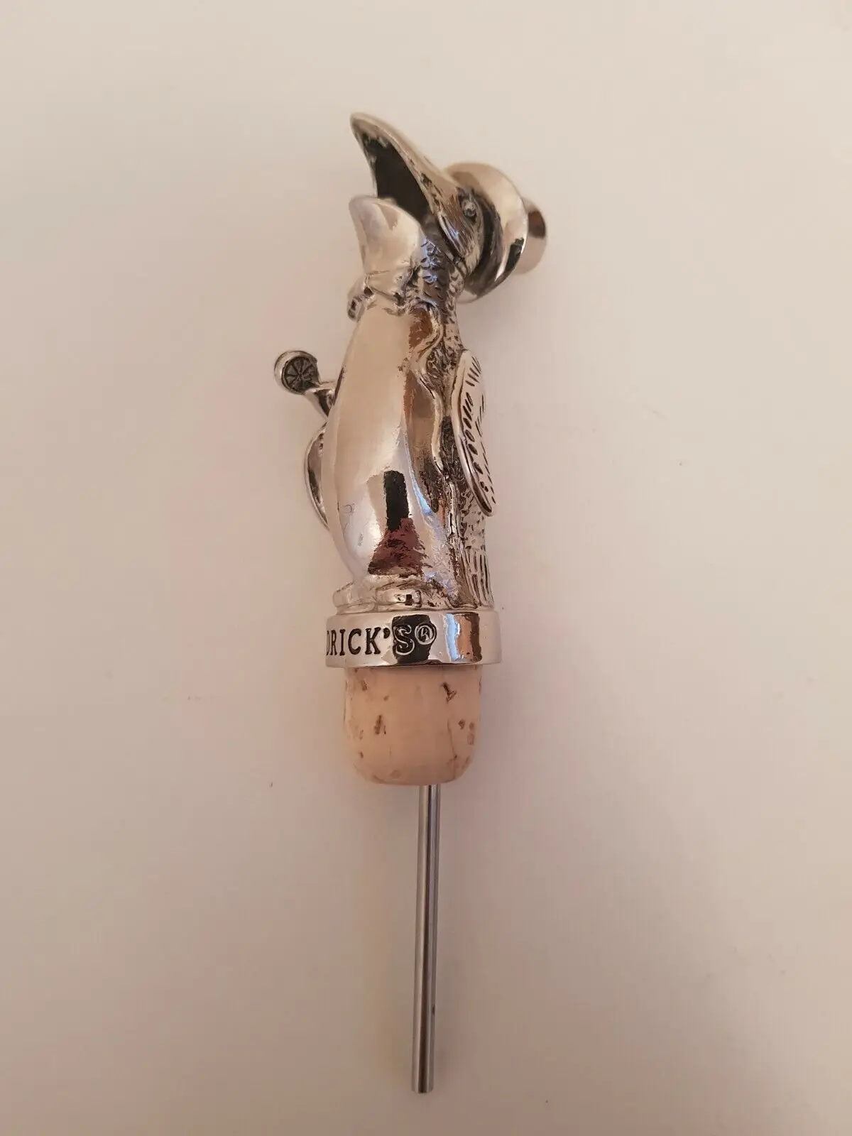 Personalised Design 3d Penguin Animals Metal Wine Pourer Olive Oil ...