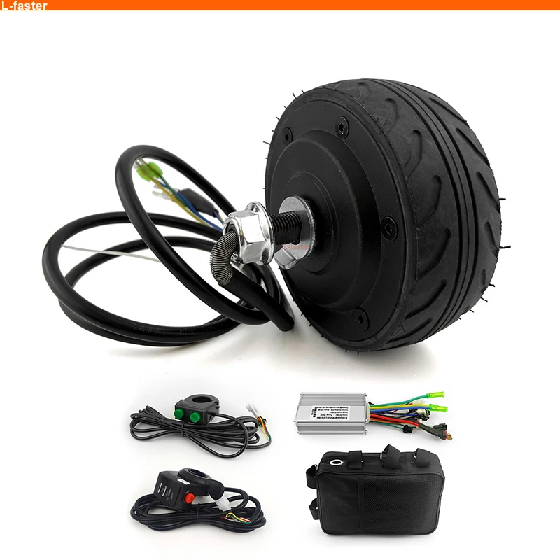 Diy Electric Scooter 4 Inch 24v 36v 200w Hub Motor Conversion Kits ...