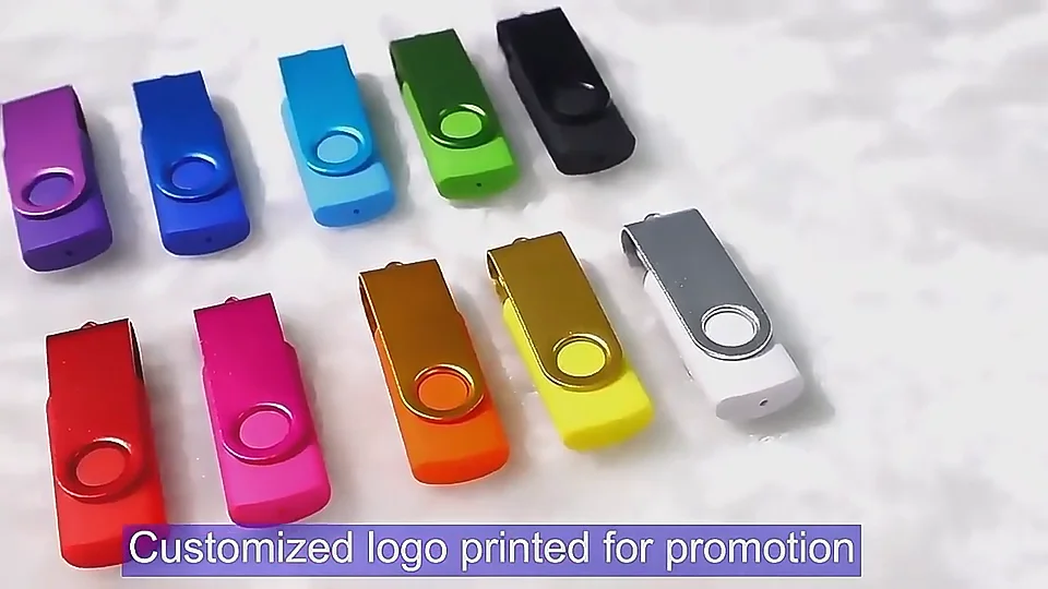 Wholesale Swivel Usb Usb Flash Drive With Custom Logo 1gb 2gb 4gb 8gb ...