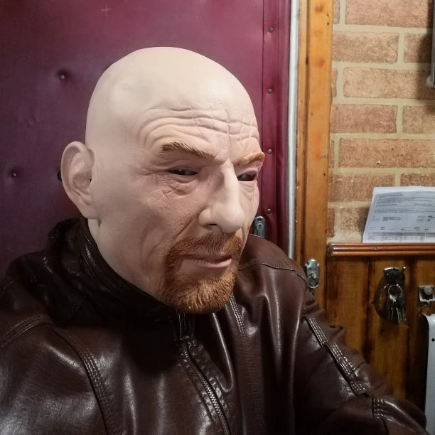 Hot Selling Latex Mask Halloween Party Masques Realistic Breaking Bad ...