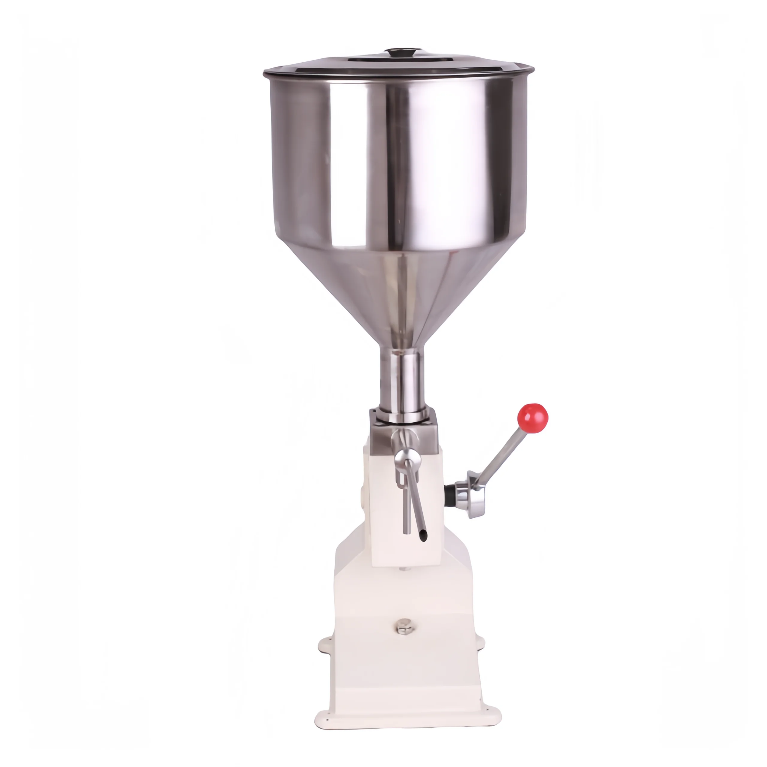 Manual Cosmetic Hand Operated Liquid Filling Machine Paste Pet Bottle ...
