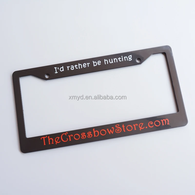 Abs Plastic License Plate Frame Us Standard Size - Buy Plastic License ...
