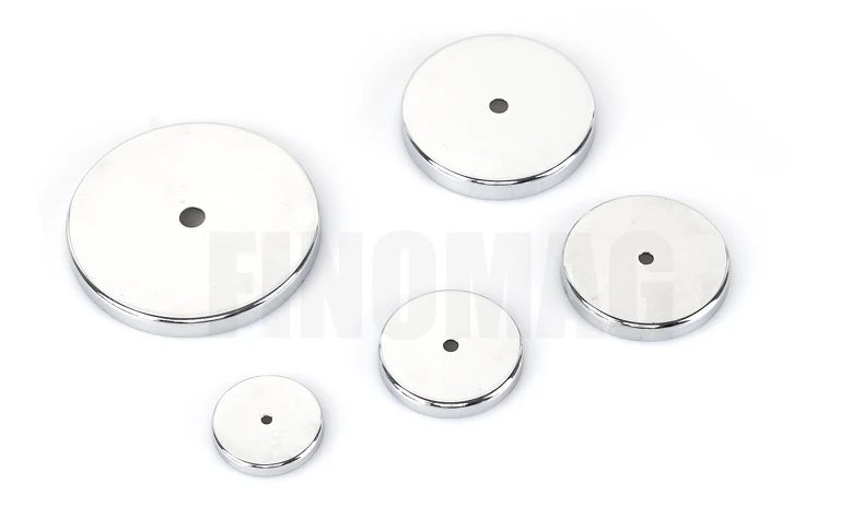 Heavy Duty Round Magnetic Base RB80 3.19" Dia Wall Mounting Magnets ...