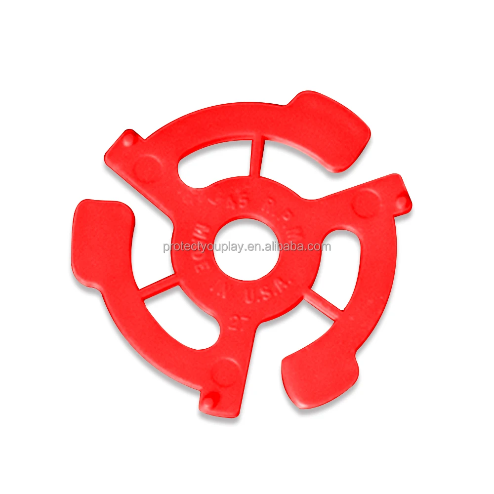 45 Rpm Record Adapters - Make 7" Records Fit Standard Turntables