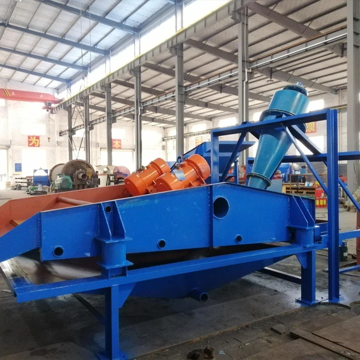 High Frequency Tailing Dewatering System Sludge Dewatering Equipment ...