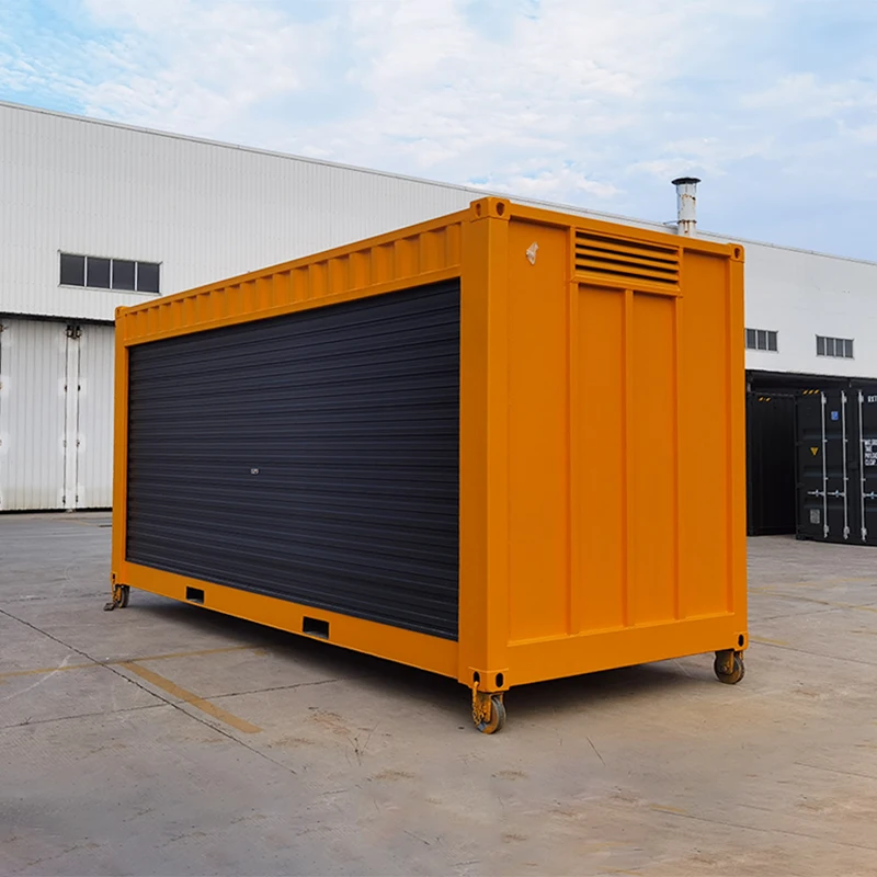 20ft Storage Container with Rolling Door - Fireproof & Versatile