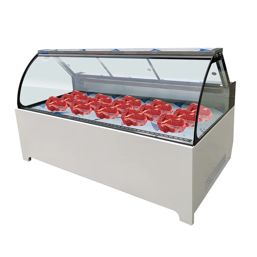 commercial refrigerator meat display fridge freezer butchery fridge ...