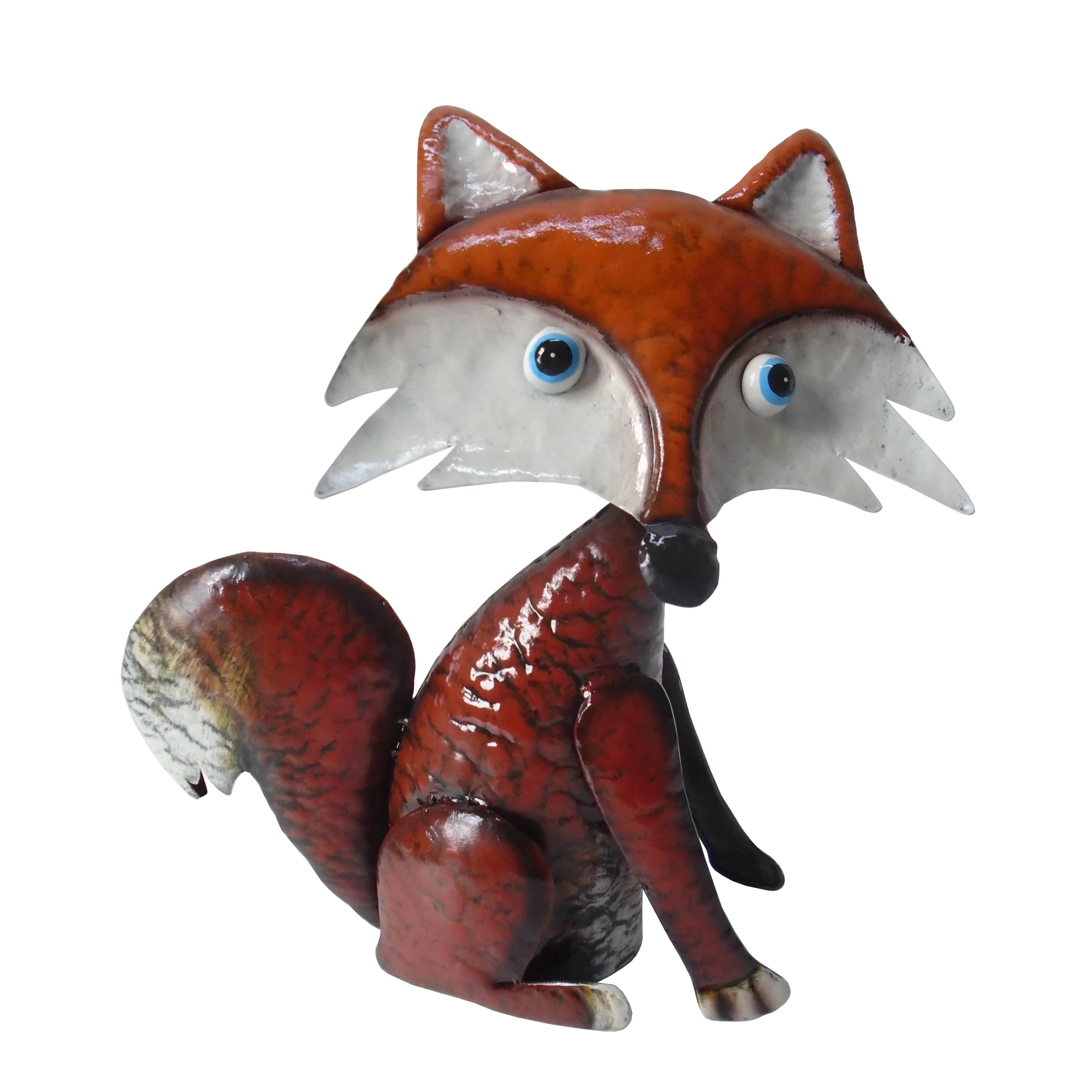 High Quality Metal Garden Ornament Decorative Fox Animal Statue Metal ...