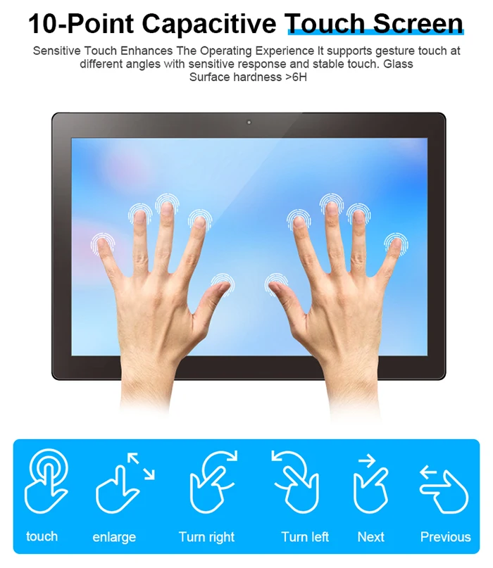 Maxway 10 Inch Android Tablet - Smart Home Multi Touch Screen