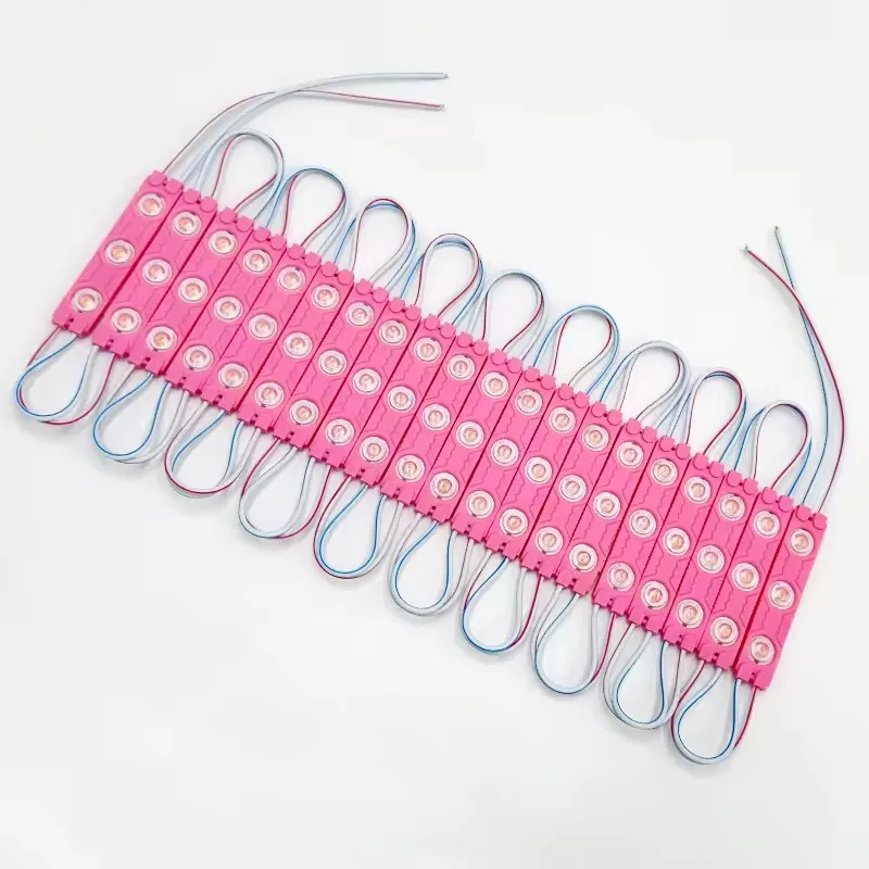 8 Mini Led Injection Module 6011 6013 12v 3leds 1.5W Channel Blister ...